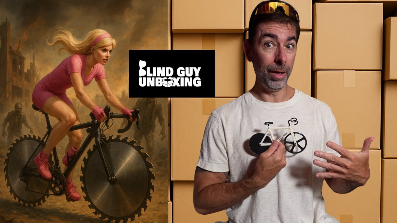 Is this Barbie’s apocalypse bike?– a blind guy unboxing