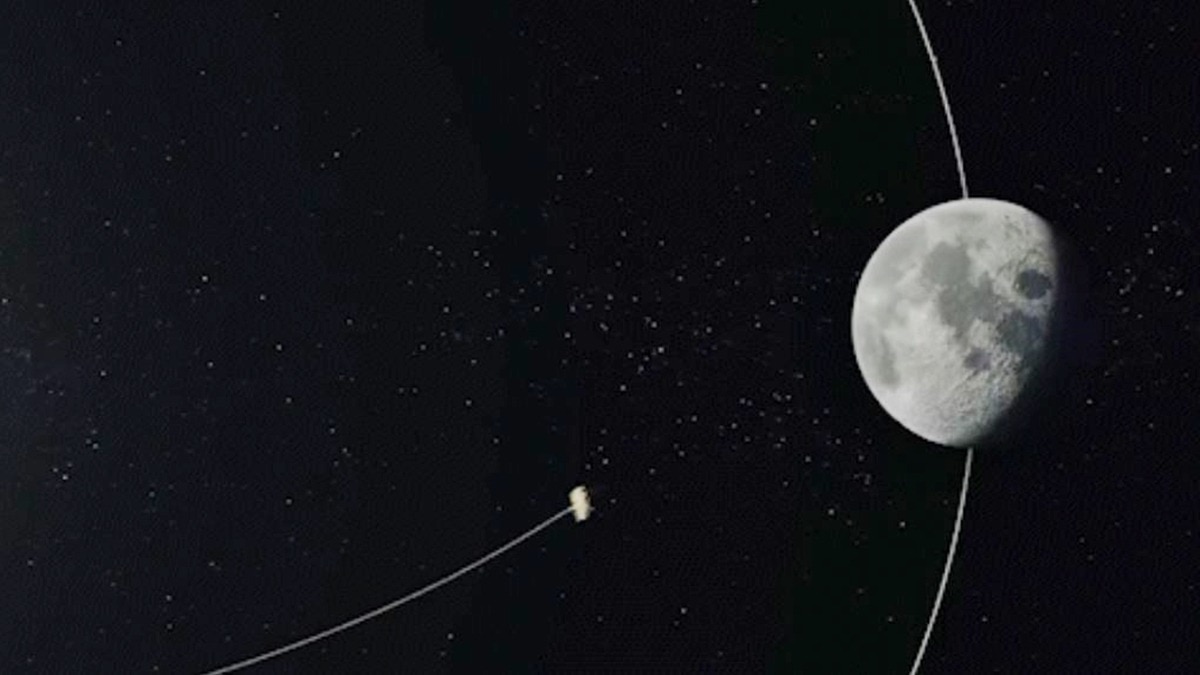 Watch how India's Chandrayaan-3 was pulled by the Moon. It will happen ...