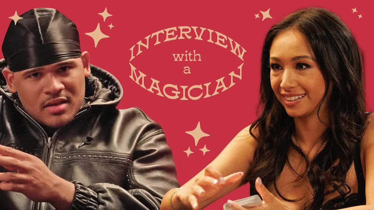 Fanum's Mind Blown by Magician Who Spawns His Favorite Food | Interview ...