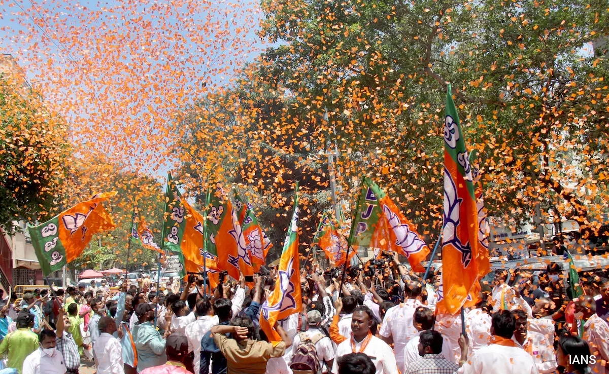 In Pics: BJP, JDU Supporters Celebrate As NDA Heads For Landslide Win ...