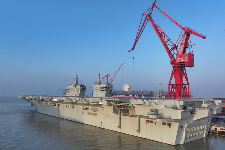 Fresh off commissioning new aircraft carrier, China starts sea trials ...