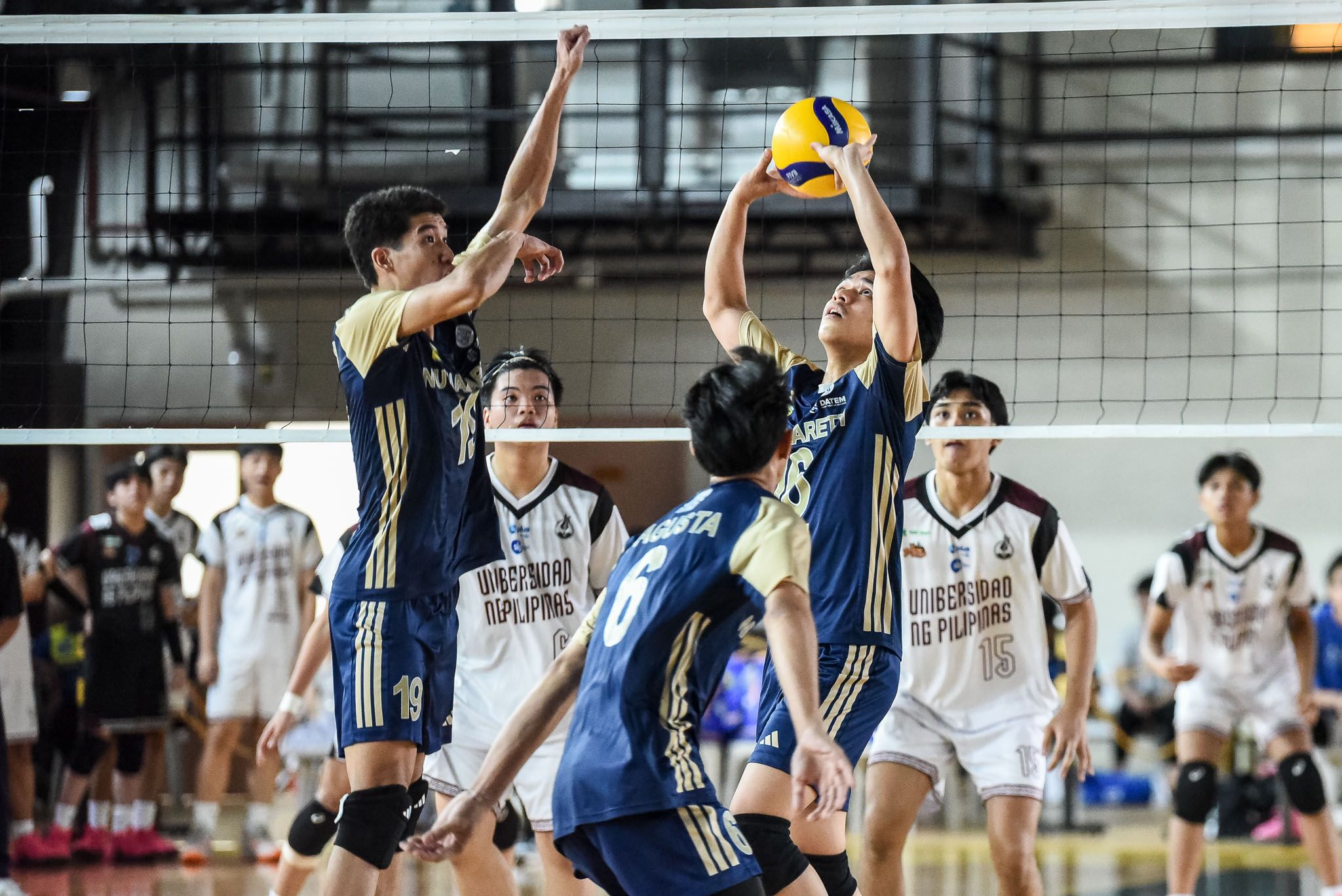 UAAP: NU-Nazareth, FEU-Diliman book spots in boys' volleyball Final 4
