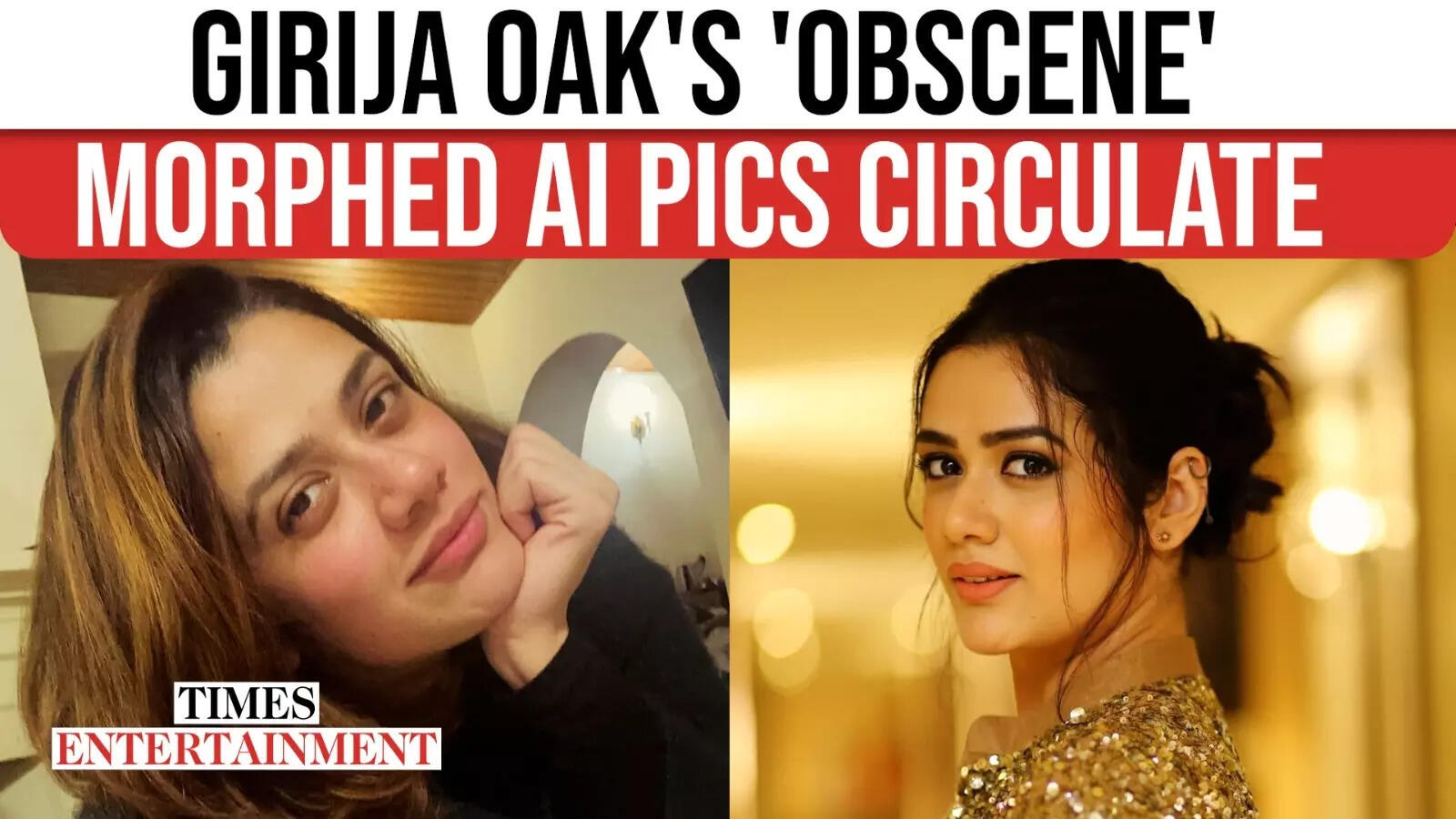 Girija Oak's Morphed Ai Generated Picture Goes Viral On Social Media ...