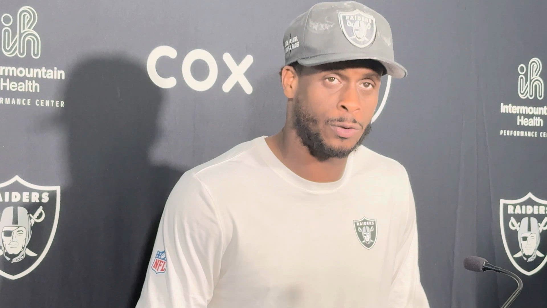 Las Vegas Raiders QB Geno Smith Emphasizes Ball Security, Leadership ...