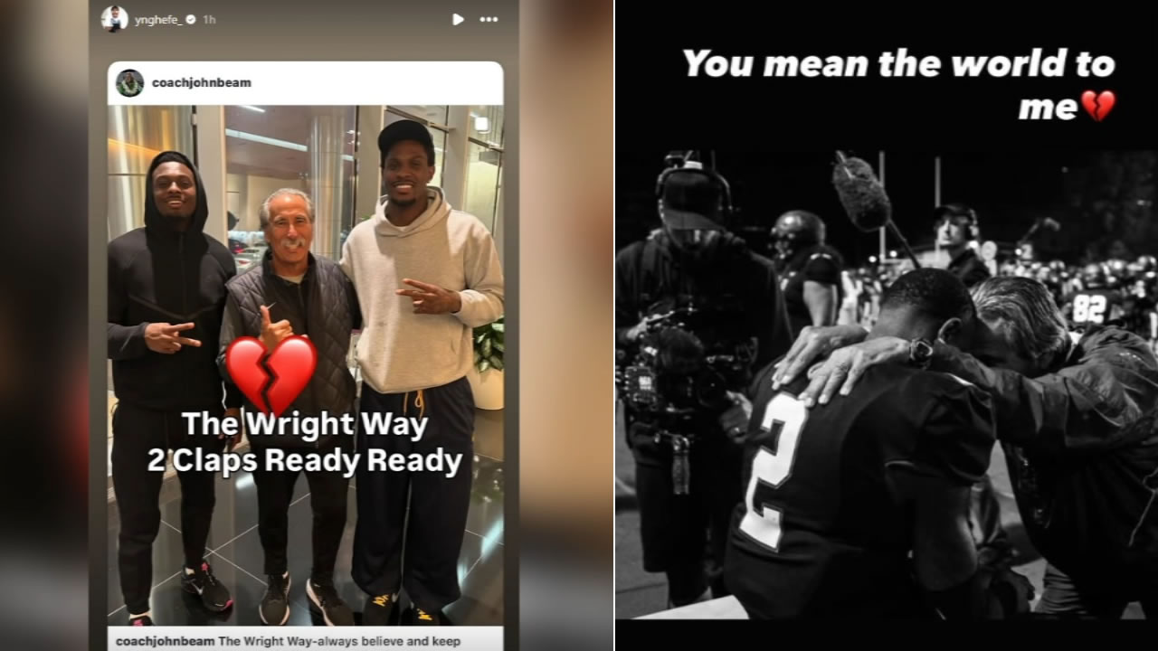 John Beam's former players, now NFL athletes, react to Oakland Laney ...