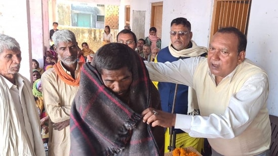 Bogo Singh, the Bihar bahubali takes lead, JDU falls behind in Matihani