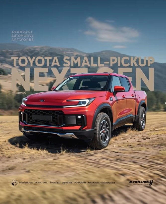 Toyota Might Be Building a Compact Pickup to Take On the Maverick