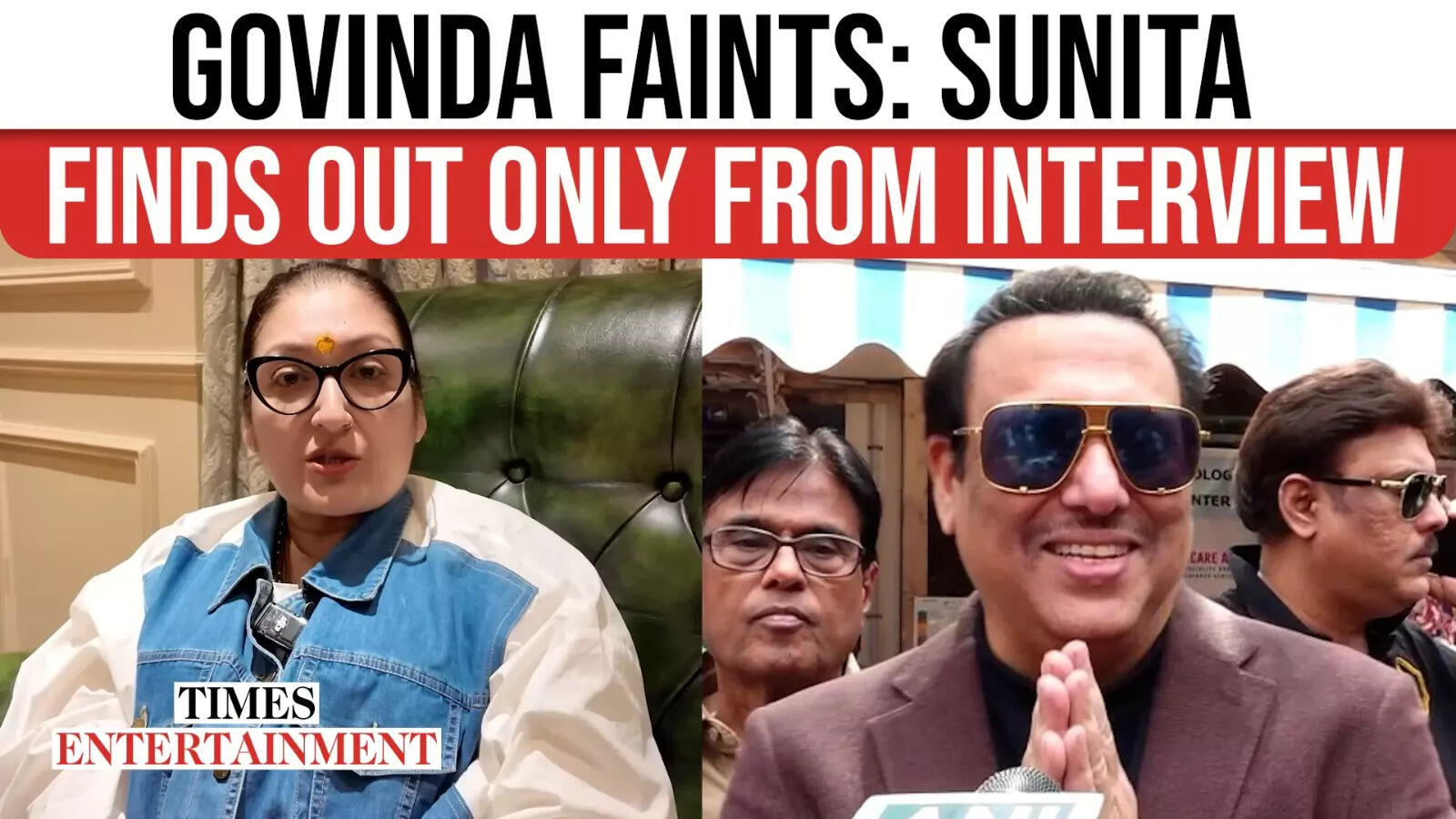 Sunita Ahuja Finds Out About Govinda’s Hospital Visit From His Interview!