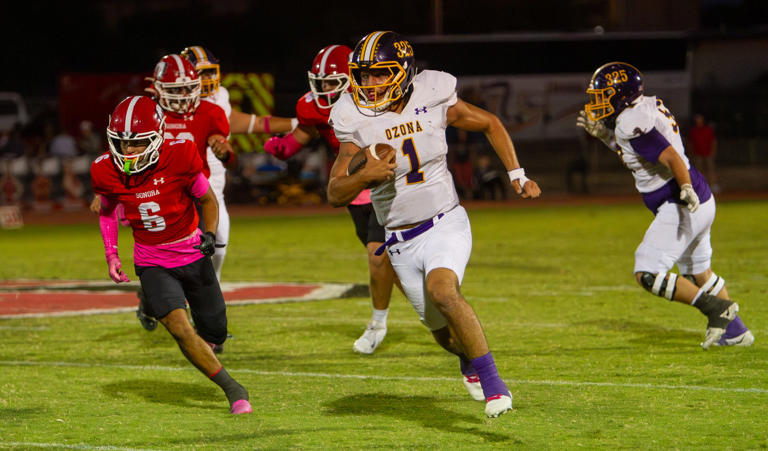 Can Ozona running back Christian Villarreal break the Texas single ...