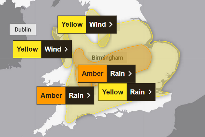 Greater Manchester hour-by-hour weather forecast as Storm Claudia to ...