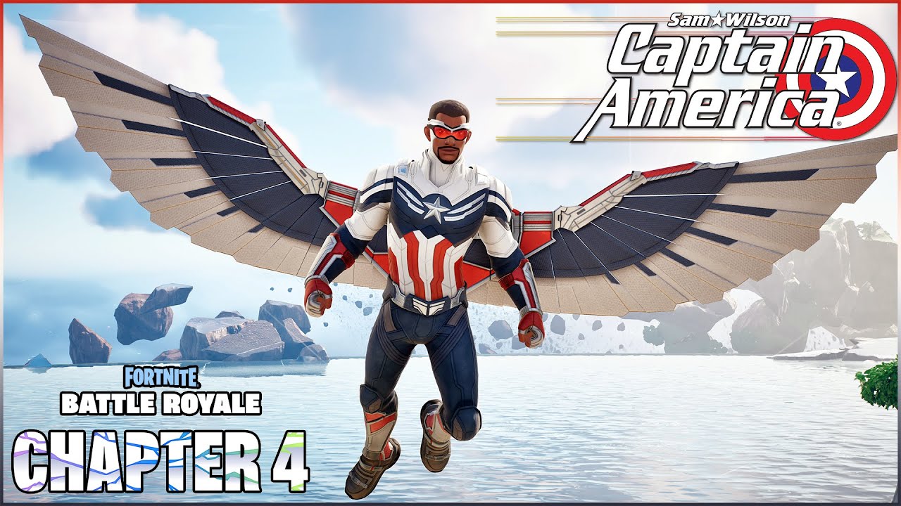 Fortnite Captain America Sam Wilson and Britestar available now!