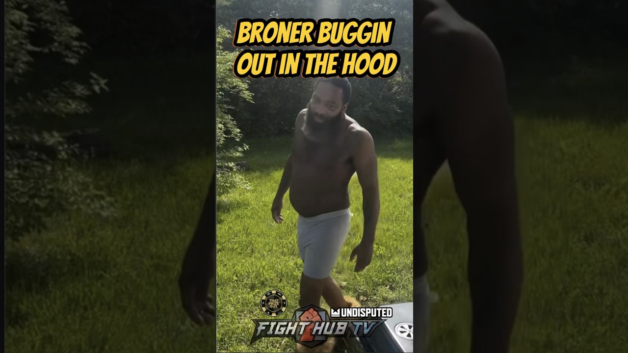 Adrien Broner WILDIN OUT IN THE HOOD 🤣!