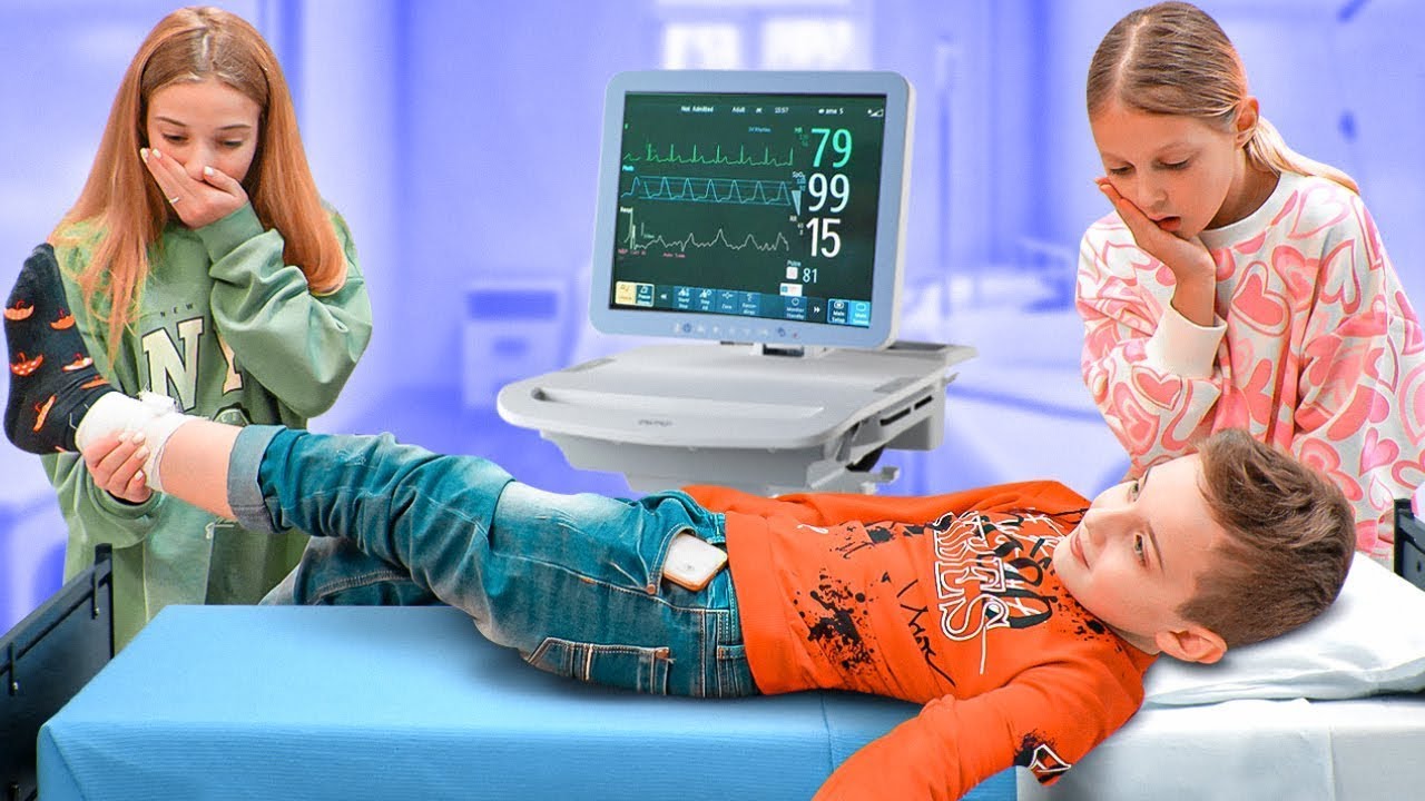 Le petit ami d'Amelka s'est cassé la jambe 😨 Situations drôles | Amelka ...