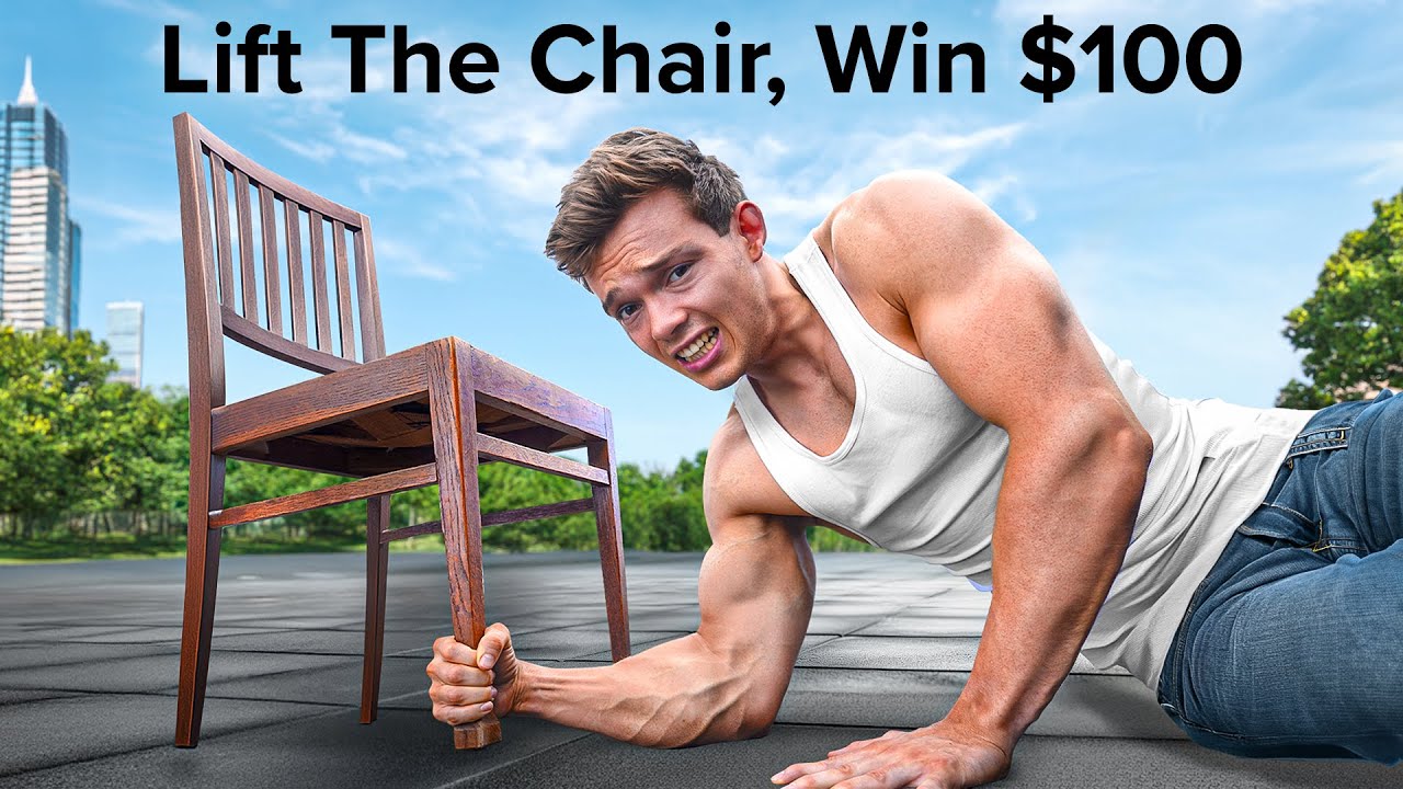 Men vs women: The chair trick that only one side can do
