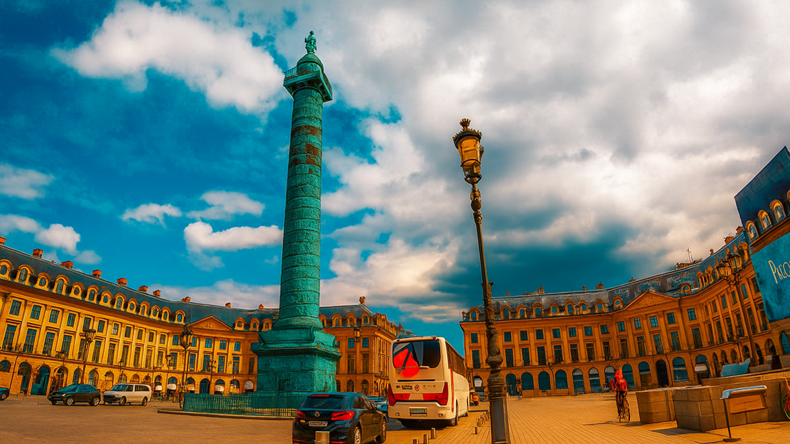 ¿Qué hay en la Place Vendôme de París?