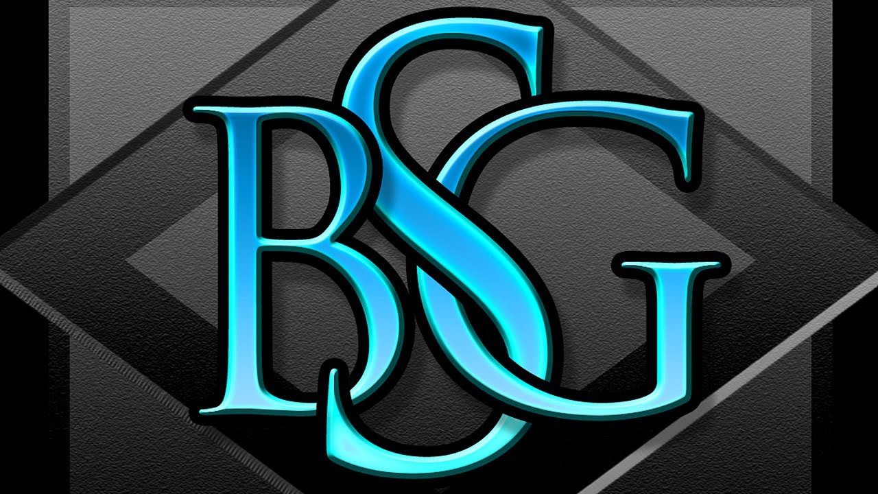 Photoshop tutorial: How to design a monogram logo of interwoven initials