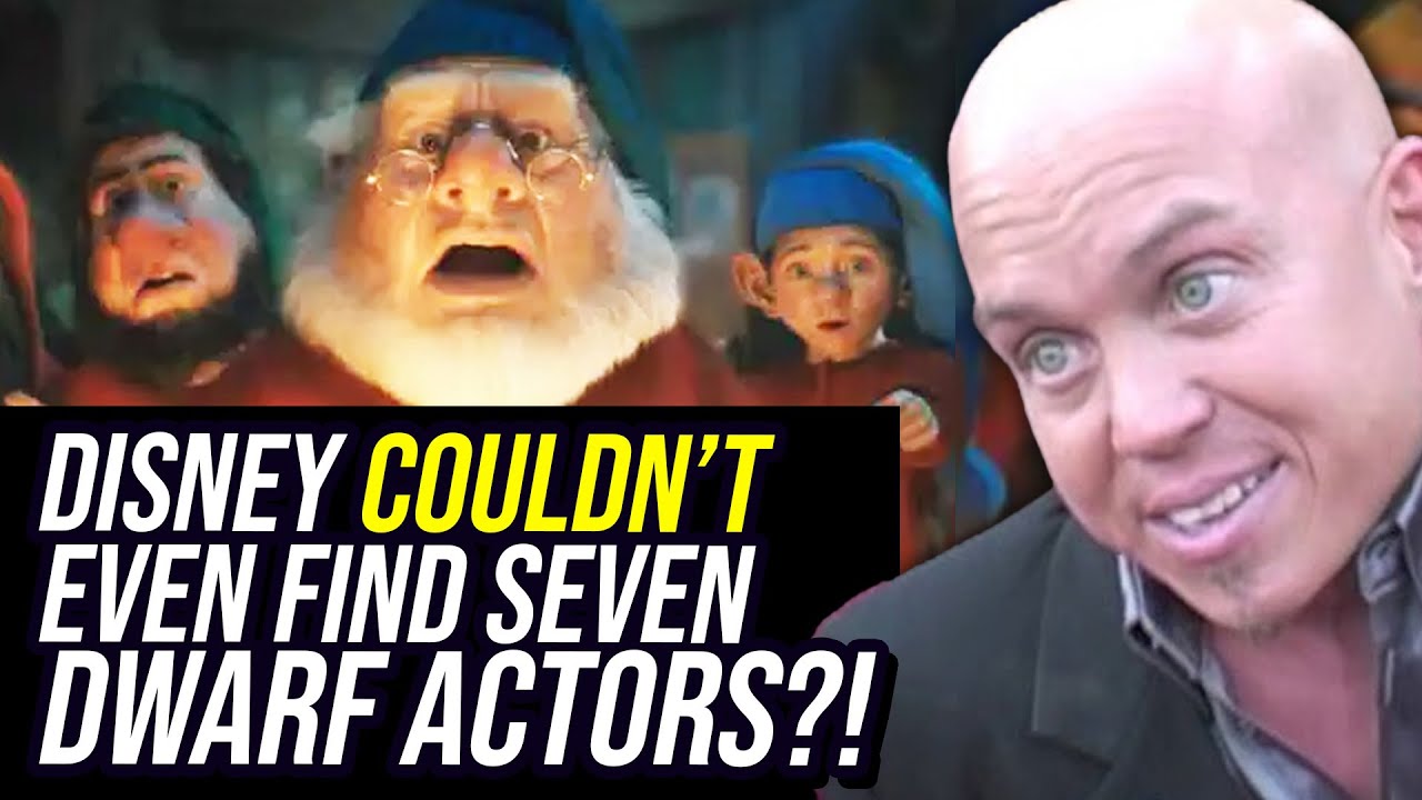 Snow White Actor DEFENDS Disney: Not Enough GOOD Dwarf Actors for the ...