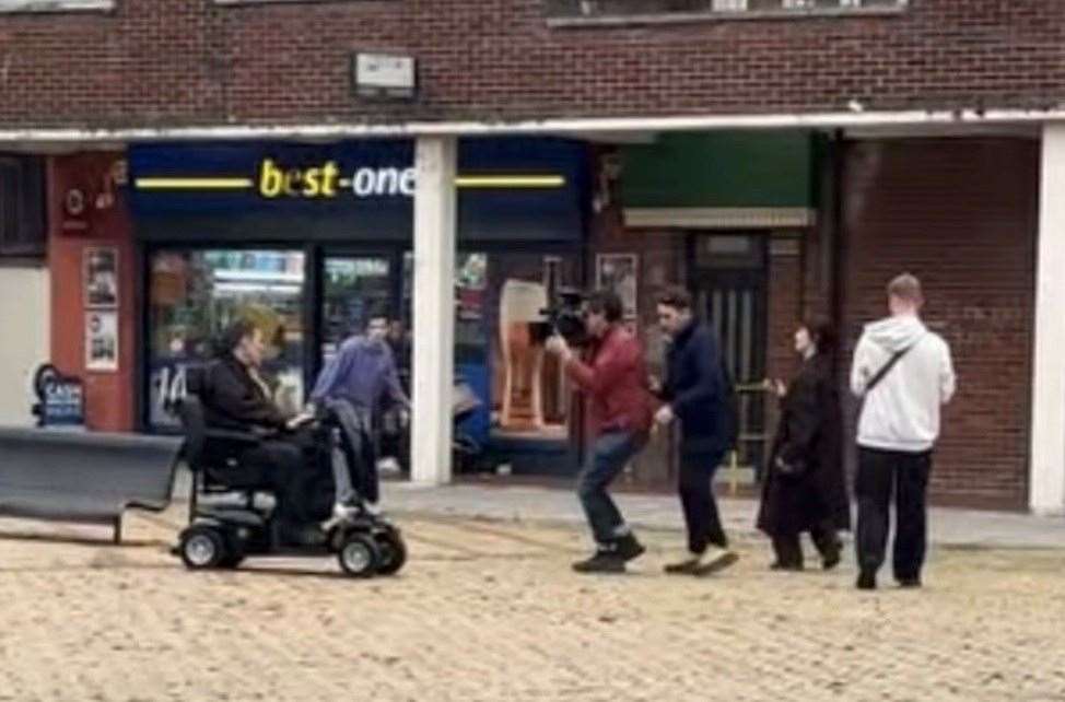 Filming crews spotted shooting Sleaford Mods music video at Temple Hill ...