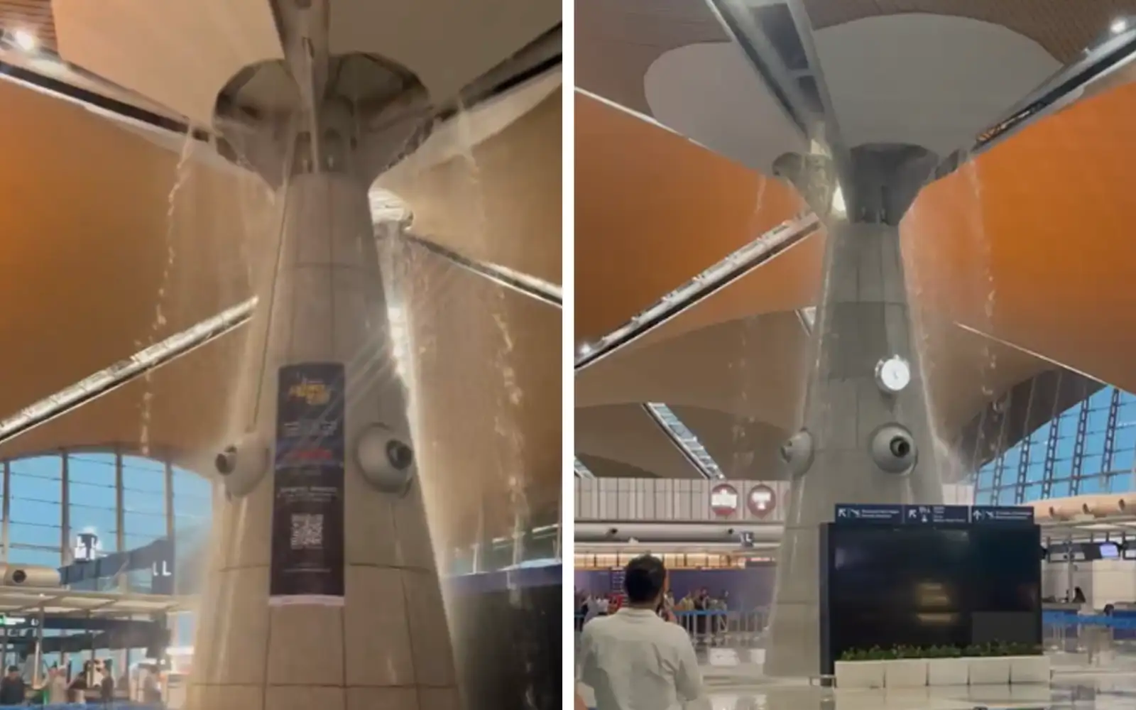 KLIA on ‘high alert’ after storm causes water leakage from roof