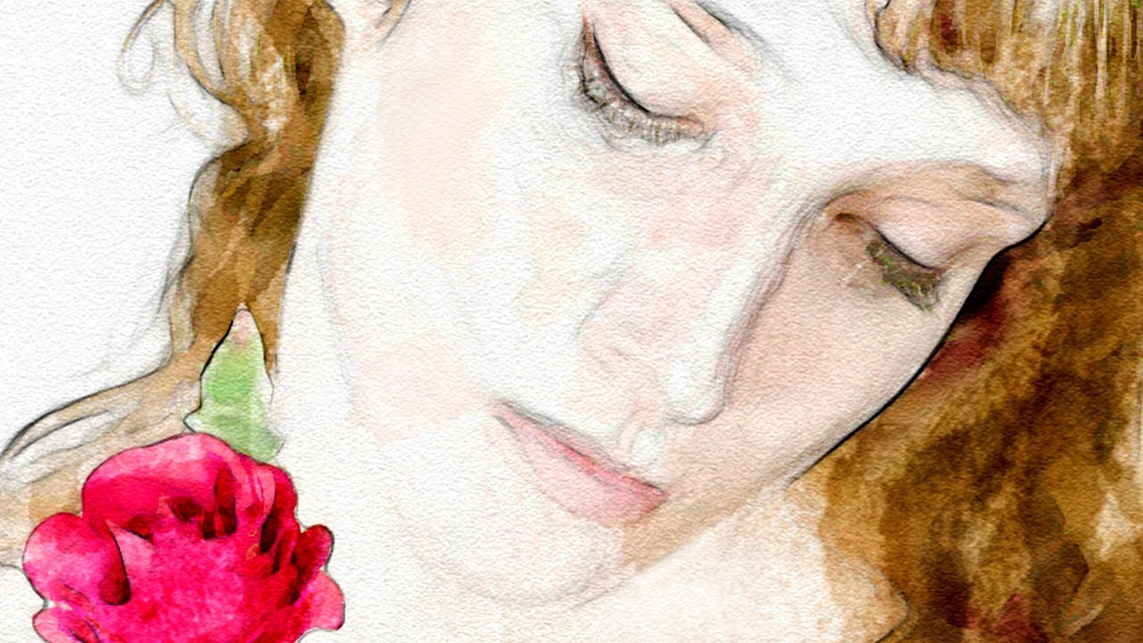 Photoshop tutorial: How to make a beautiful, watercolor portrait from a ...