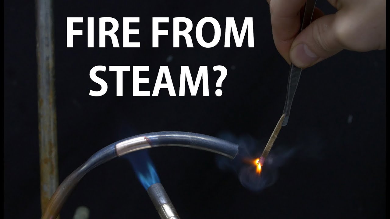 Everyday Science: How to Start a Fire Using Steam!