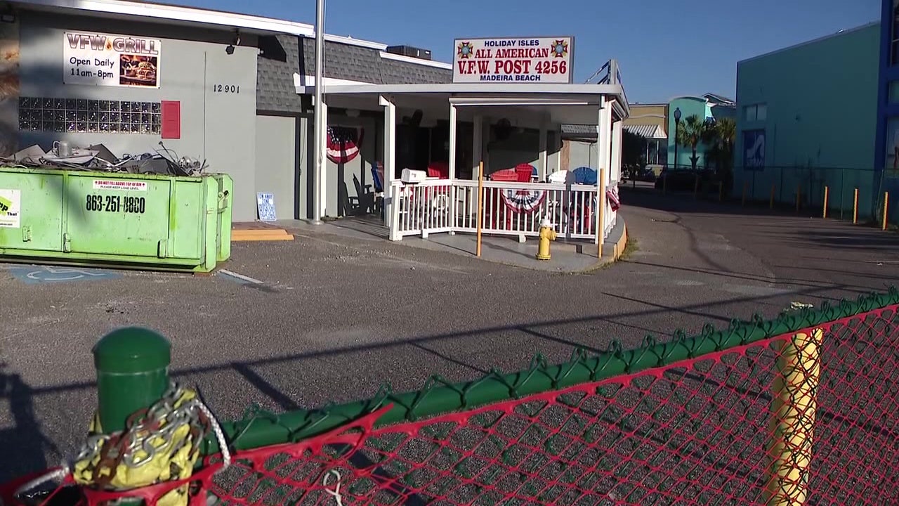 Madeira Beach VFW needs $200K to reopen in January after being damaged ...