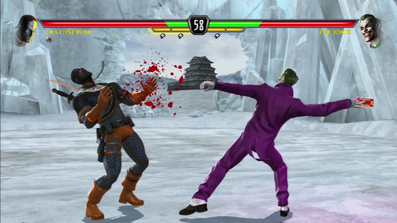 MK vs DC battles - Deathstroke vs the Joker