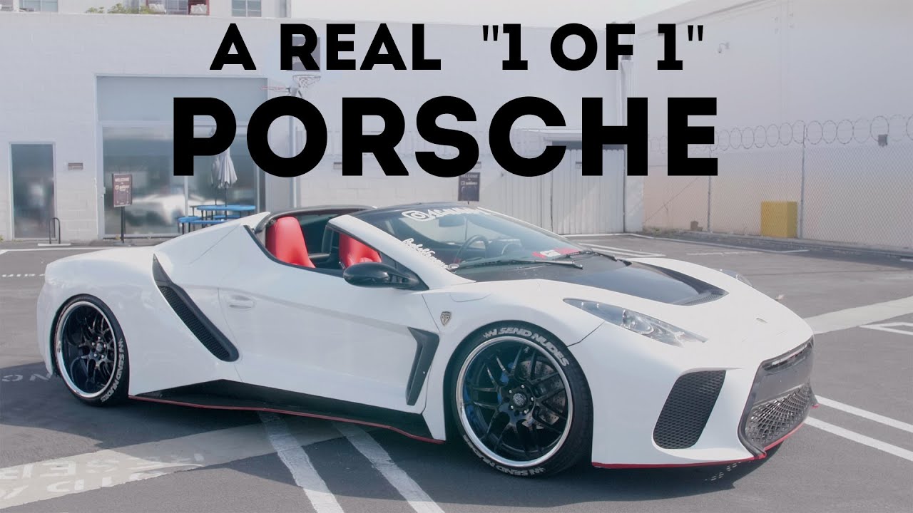 Custom body Porsche Boxster S - Gagliardi Vex