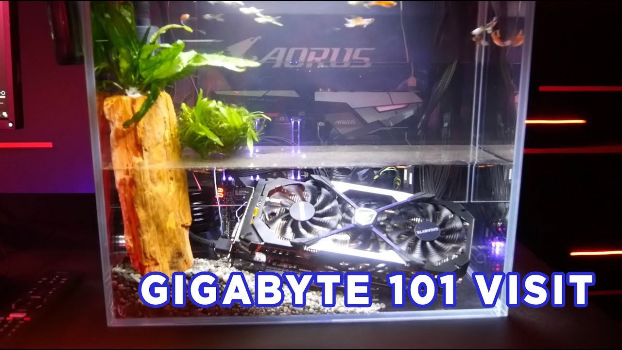 Gigabyte 101 visit at Computex 2018