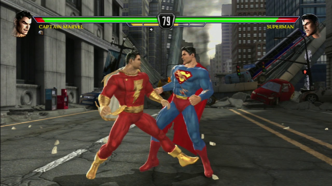 MK vs DC battles - Captain Marvel vs Superman [Round 3]