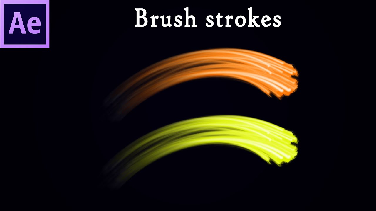 Create simple brush effects in After Effects - 128
