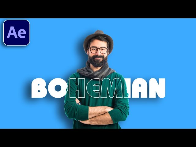 How to make transparent text in After Effects #oe320