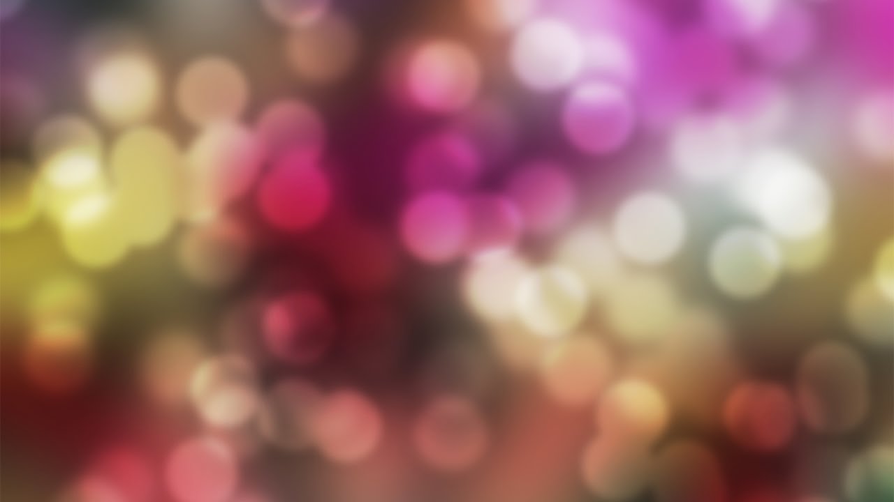 Photoshop tutorial: BOKEH! How to make a bokeh background & text effect