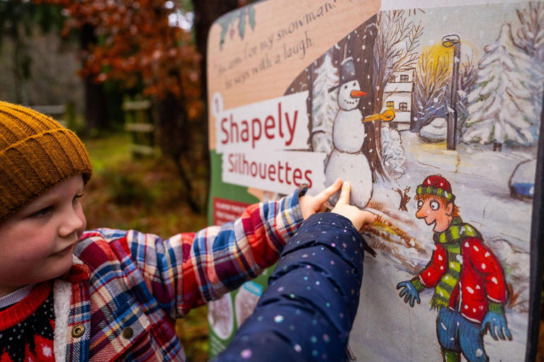 Stick Man brings Christmas magic to Delamere Forest with festive winter ...