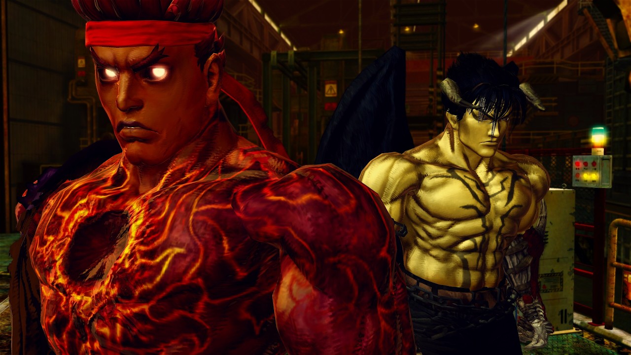 Street Fighter X Tekken playthrough - Ryu and Jin (Team Devil Within!)