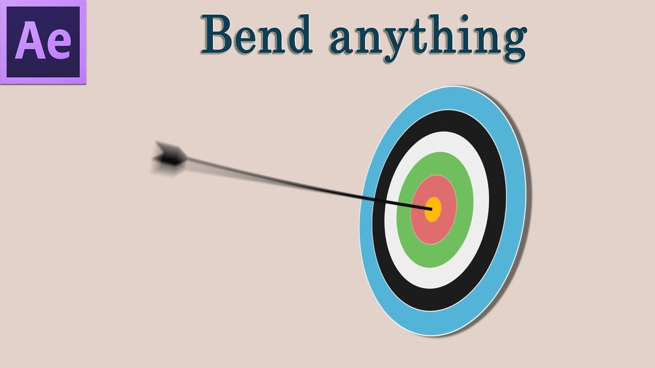 After Effects tutorial - Creates vibration motion of the arrow when it ...