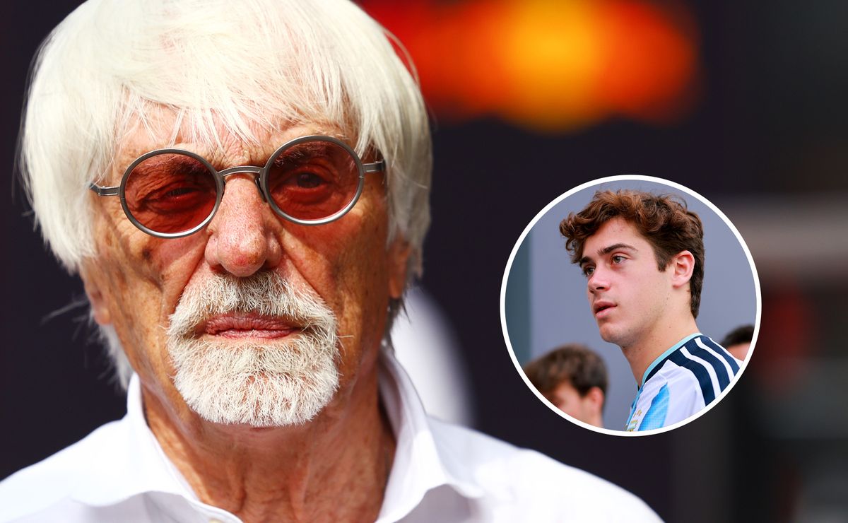 Bernie Ecclestone elogió a Franco Colapinto y destacó sus tres ...