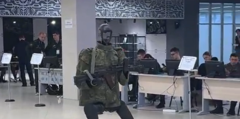 Video reveal more details about humanoid robot developed by the Russian ...