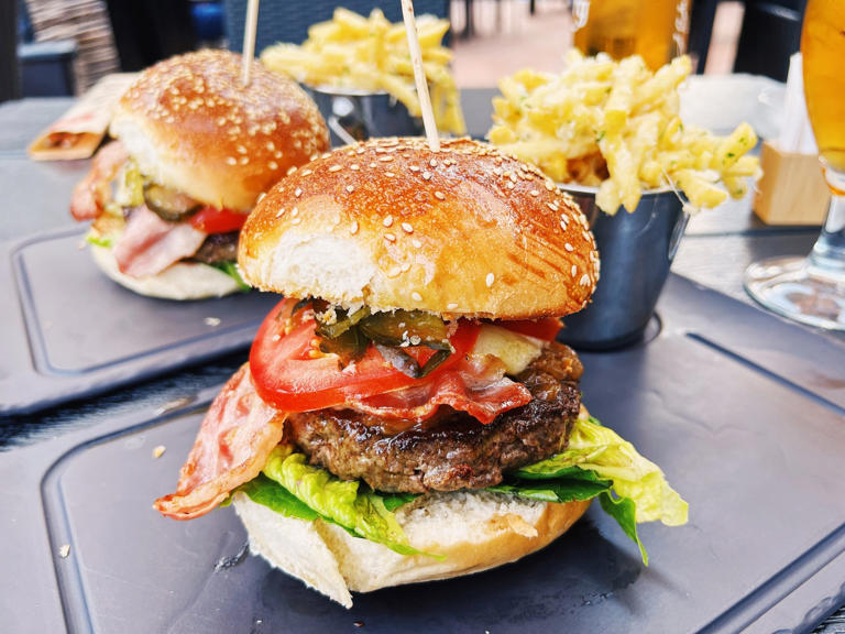 Man critically injured after bizarre burger challenge