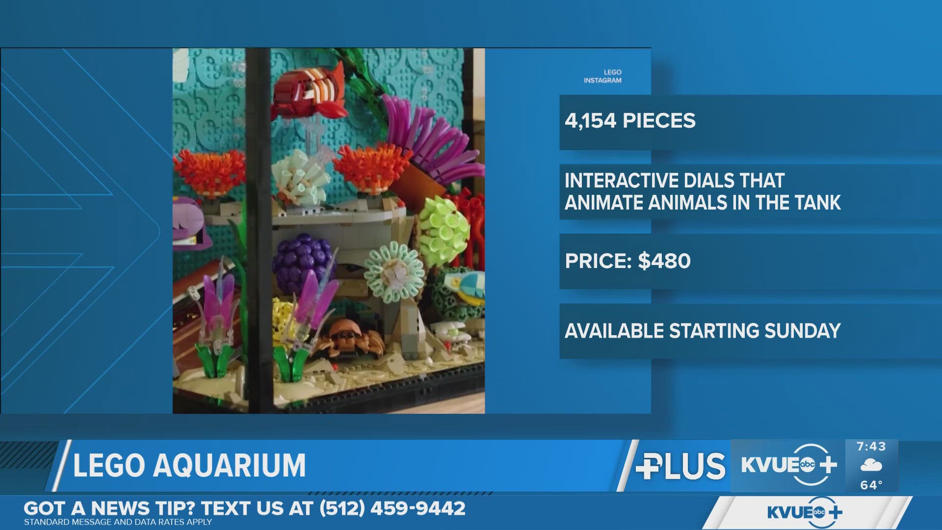 LEGO introduces new $480 aquarium set
