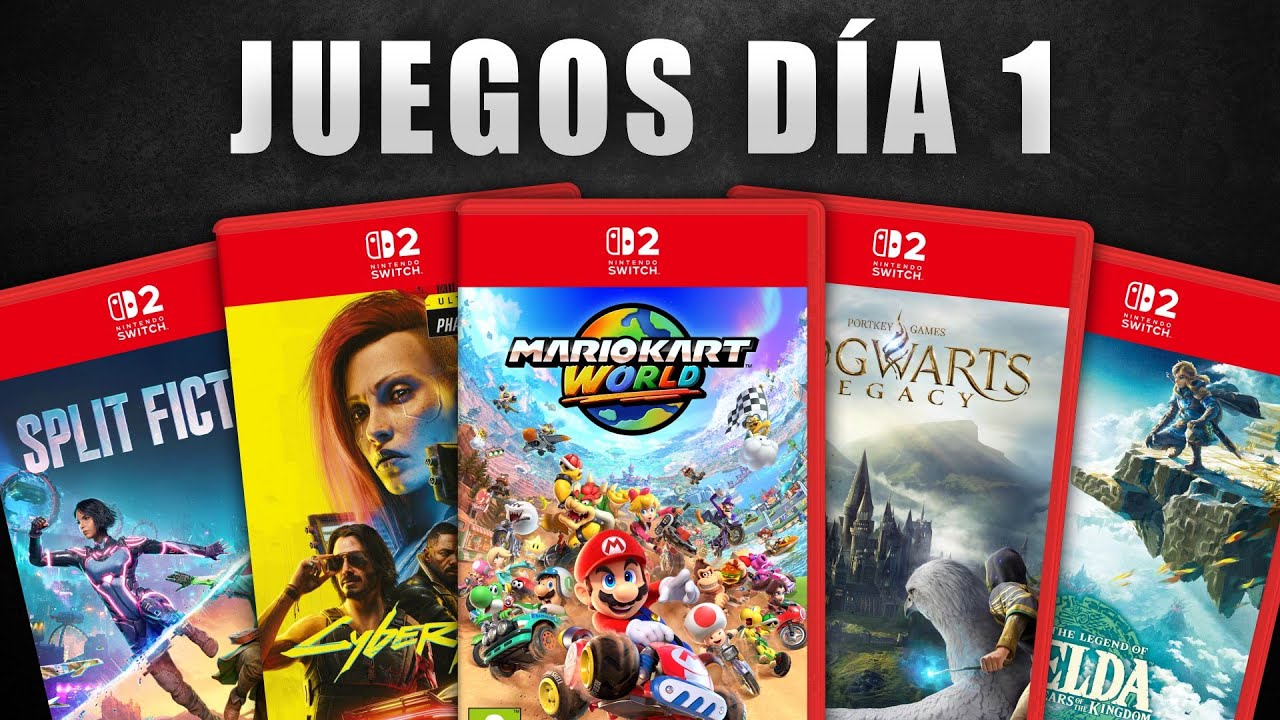 10 primeros juegos de Nintendo Switch 2