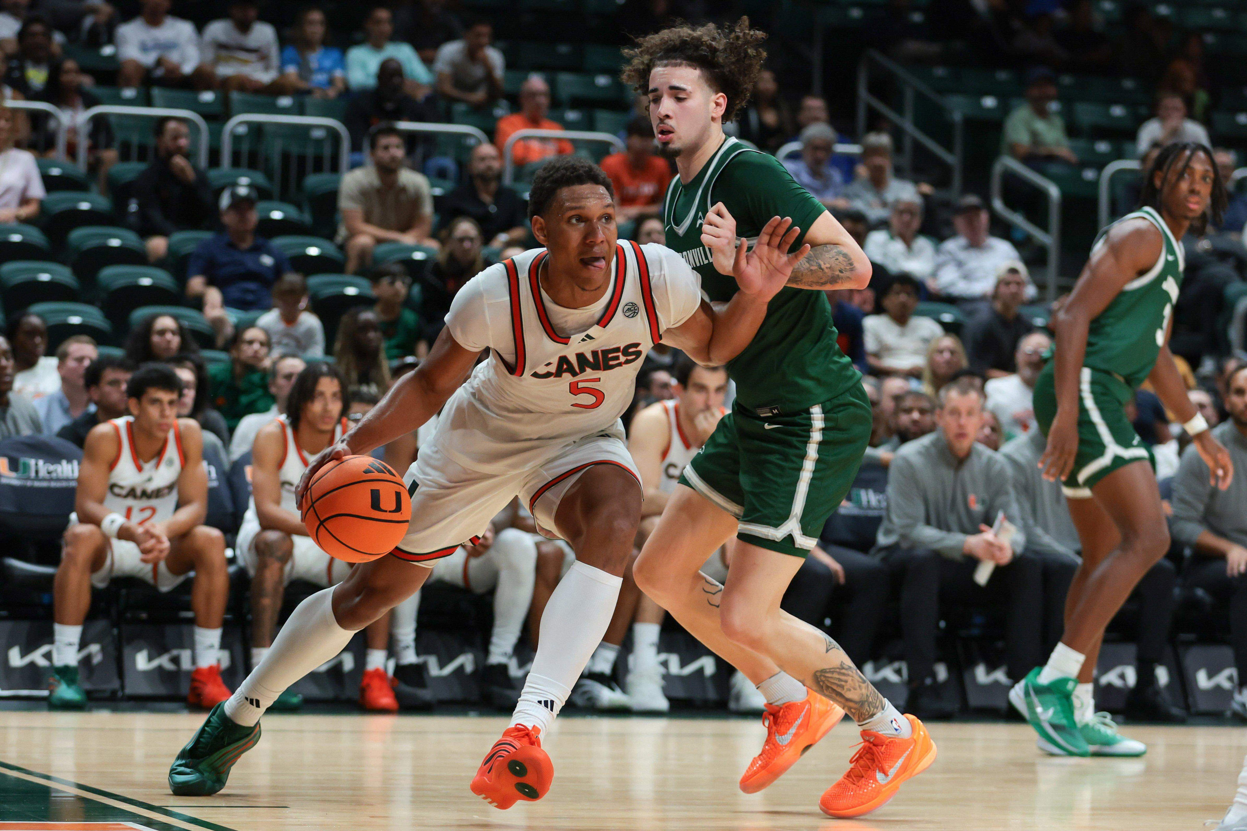 Malik Reneau thriving with Canes after transferring home to Miami from ...