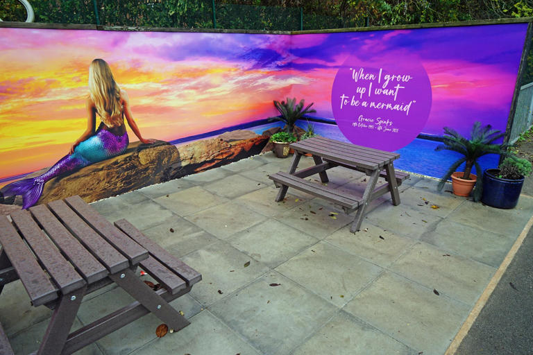 Chesterfield school mermaid memorial evokes former pupil Gracie Spinks