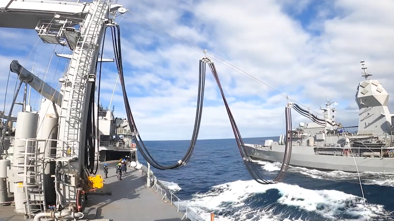 The Secret Navy Maneuver That Risked All: Refueling A Carrier At 20 ...