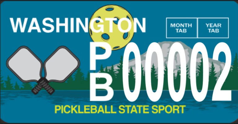 Want a new WA license plate? Drivers can choose from pickleball, bees ...