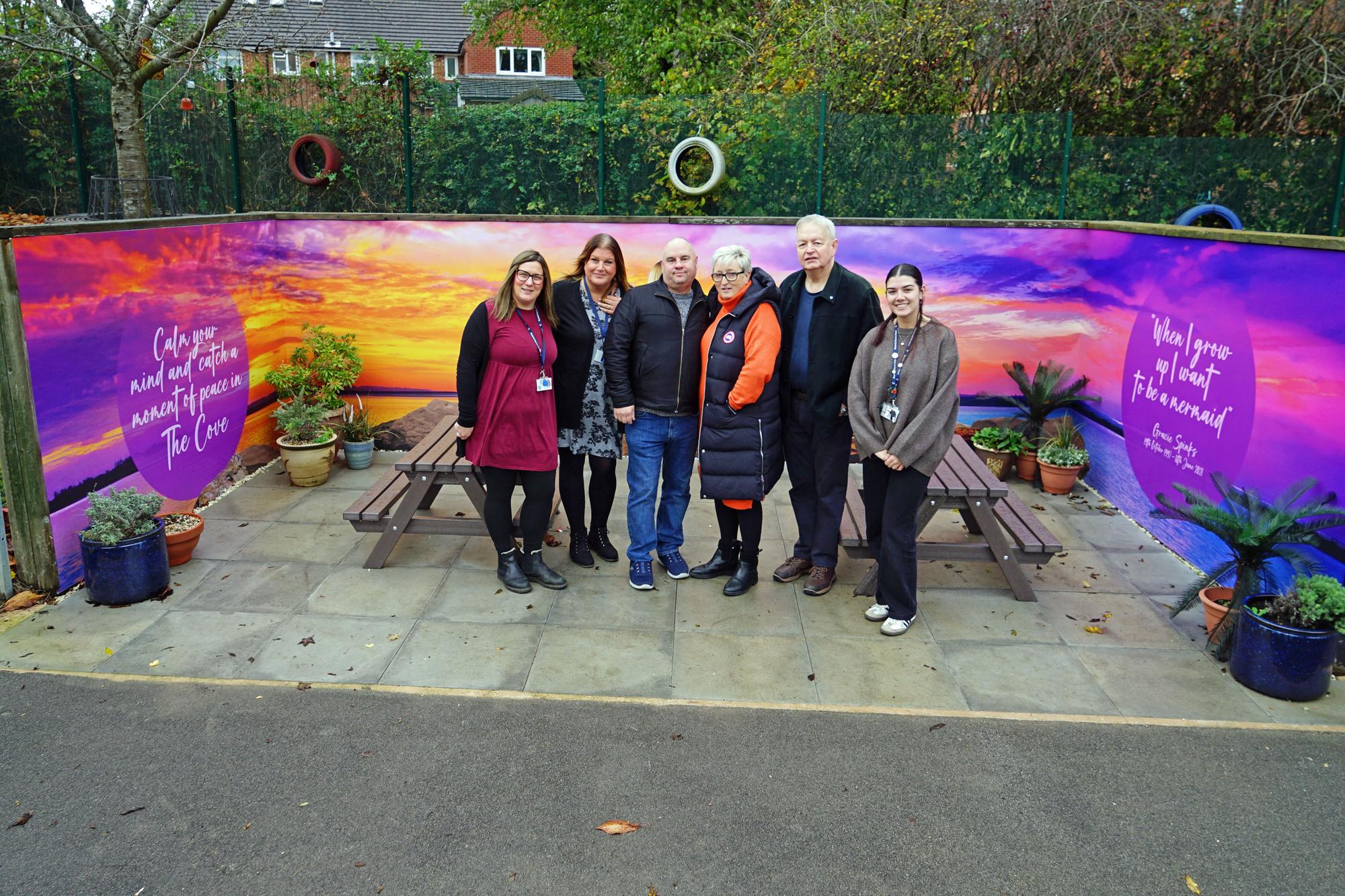 Chesterfield school mermaid memorial evokes former pupil Gracie Spinks