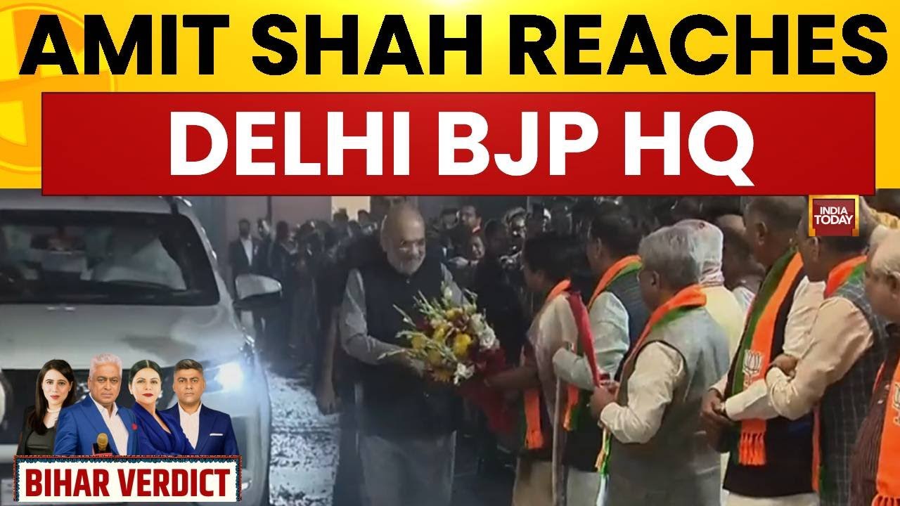 Special Report: Amit Shah, Architect Of BJP's Bihar Win, Leads ...