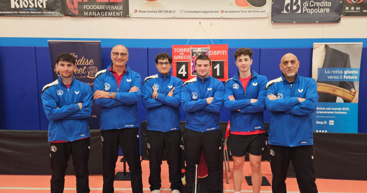 Quarta giornata dei nazionali di Tennistavolo a Torre Del Greco: la ...