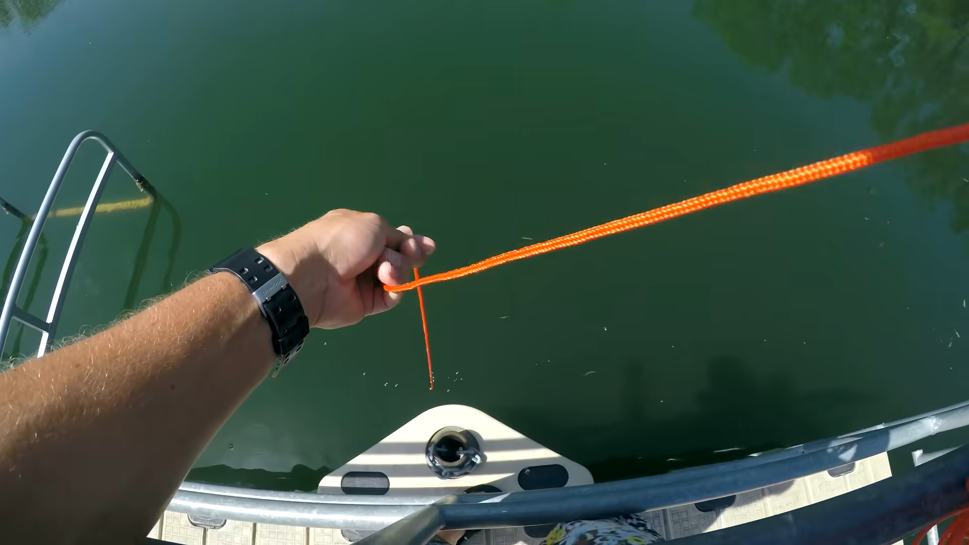 Dropping a giant magnet into the lake, what did we pull up?