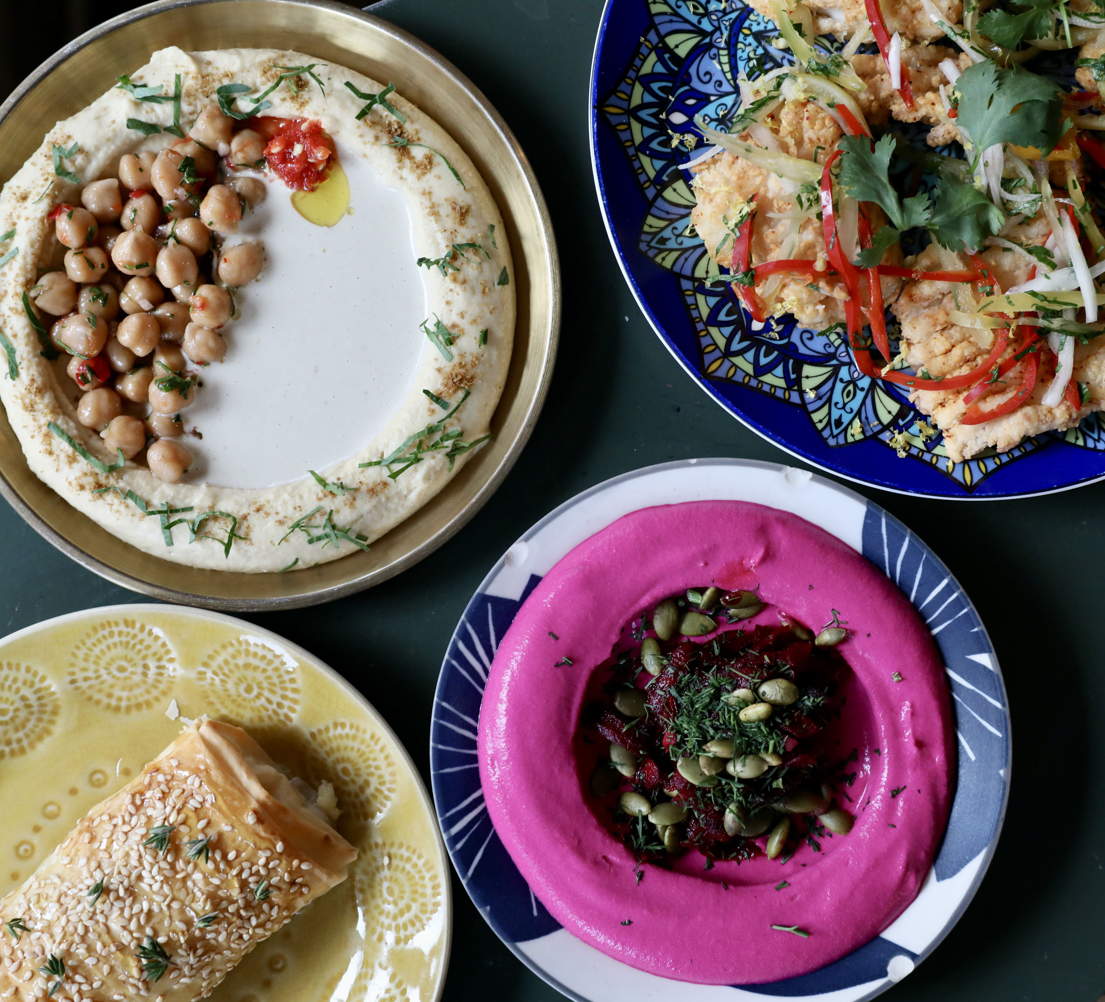 It’s a Fun Rip-and-Dip Party at This Chelsea Middle Eastern Restaurant